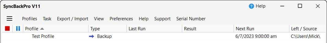Beginner's Guide to SyncBackPro install and Profile setup